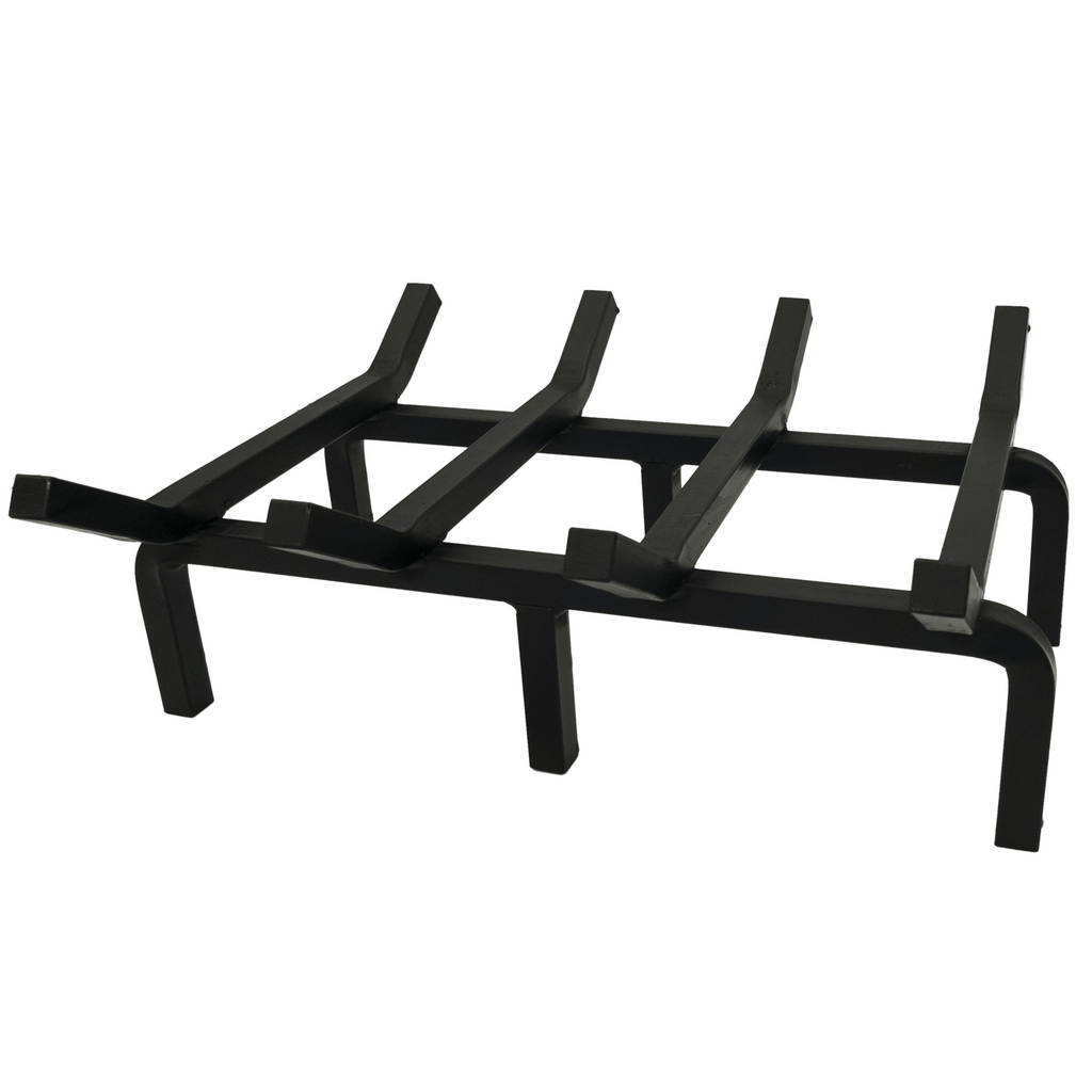 15 Inch Super Heavy Duty Rectangular Fireplace Grate – SteelFreak