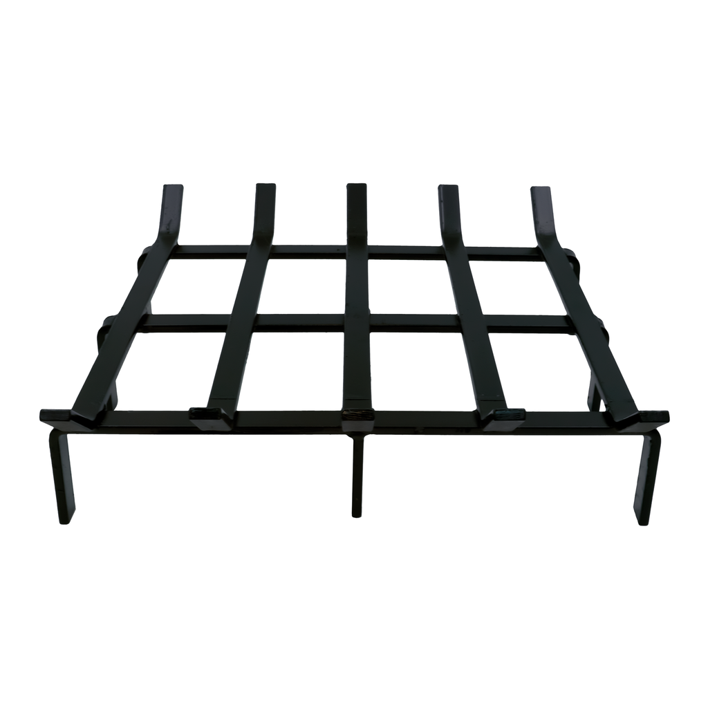 24 x 24 Inch Heavy Duty Square Fireplace Grate – SteelFreak