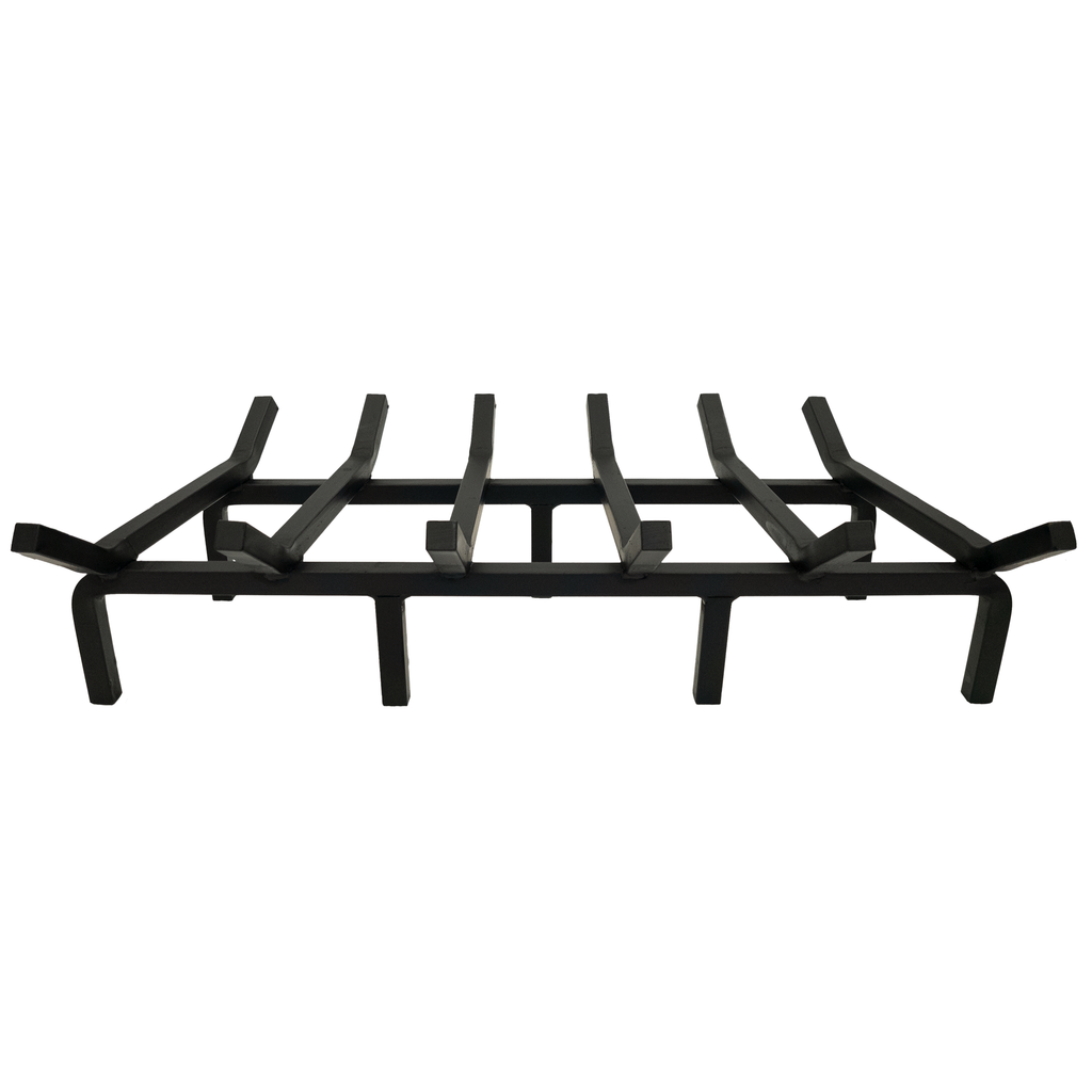 27 Inch Super Heavy Duty Tapered Fireplace Grate – SteelFreak